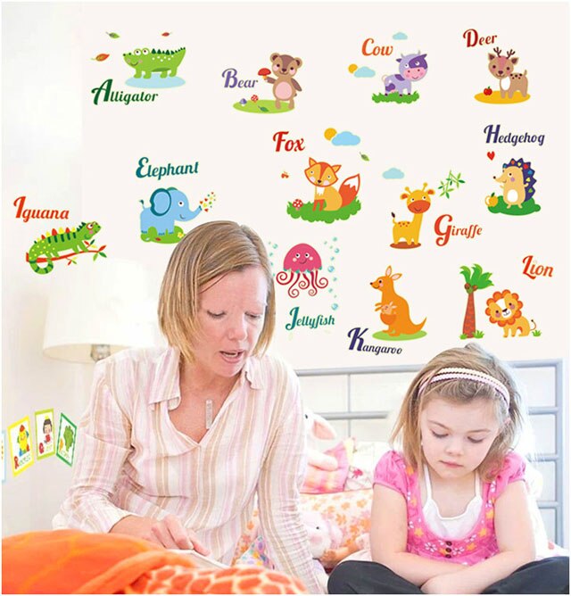 [Fundecor] DIY Cartoon Dier Engels Brief Lichtgeve... – Grandado