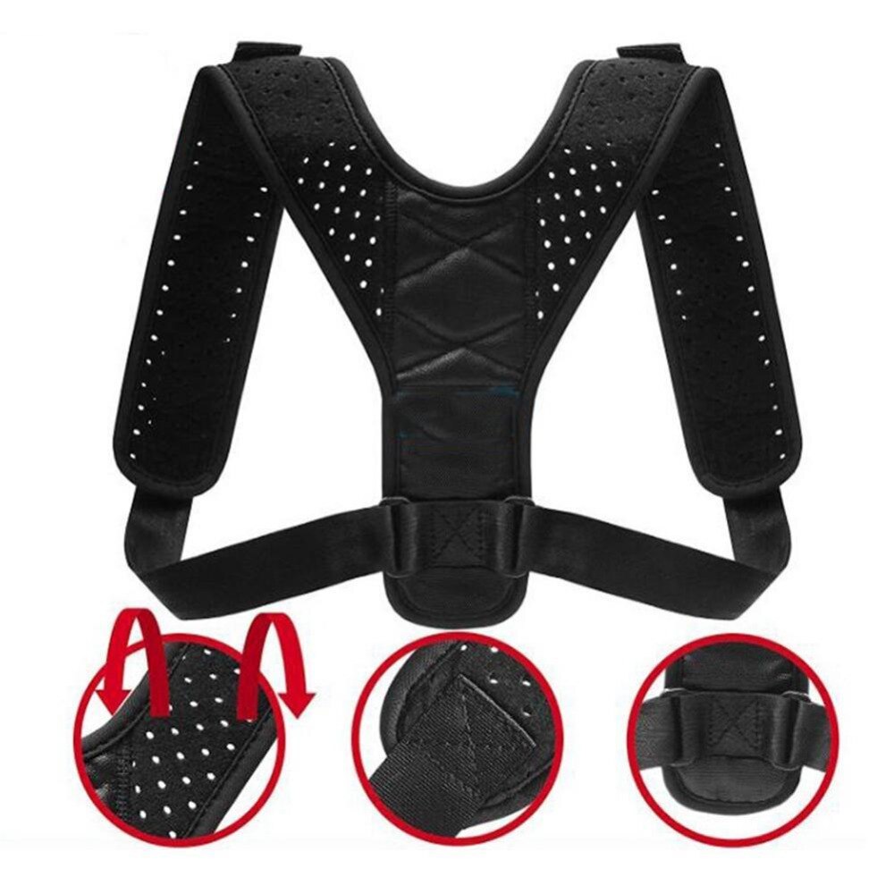 Posture Corrector Adjustable Back Fracture Support... – Grandado