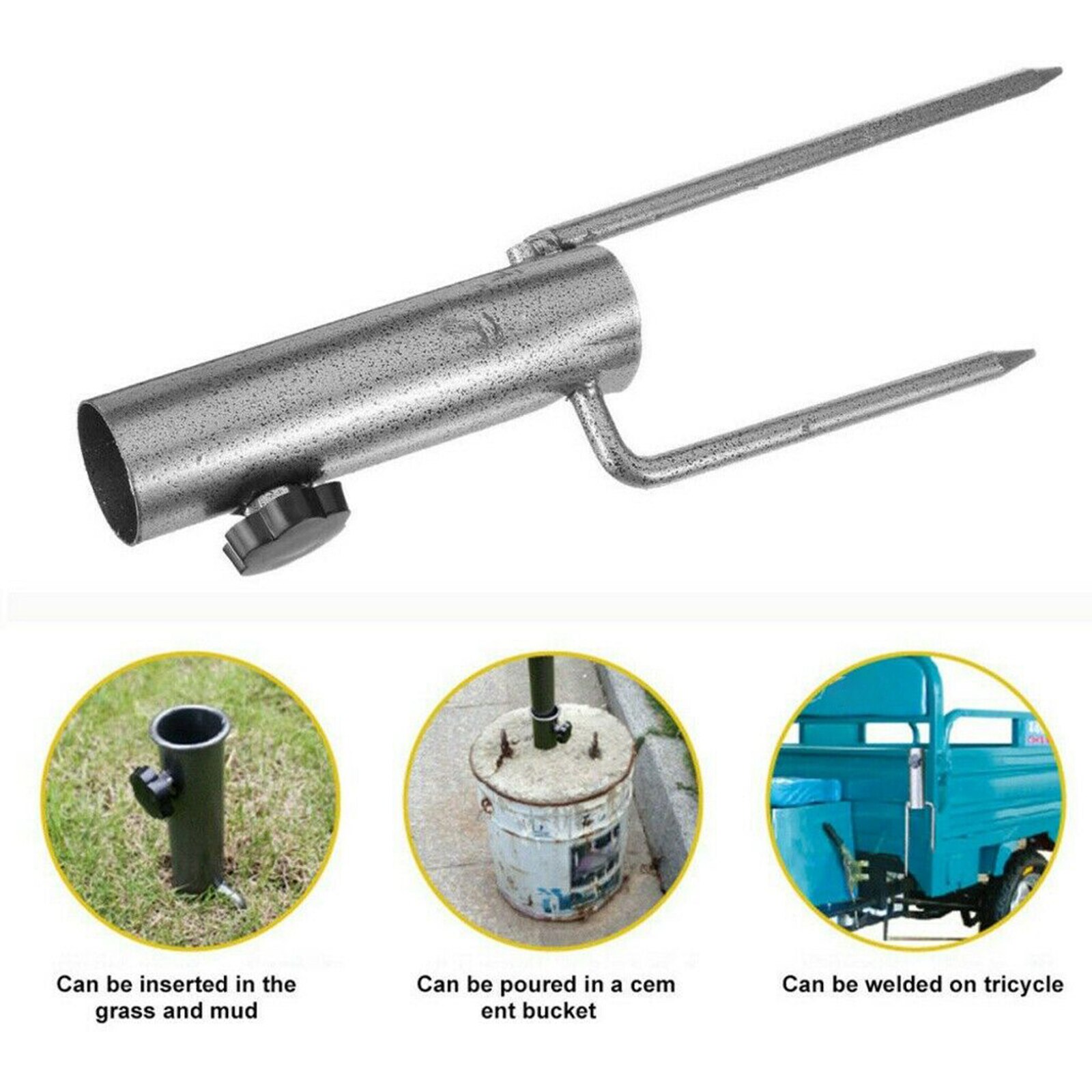 Fishing Parasol Umbrella Stand] Brolly Ground Spik... – Grandado
