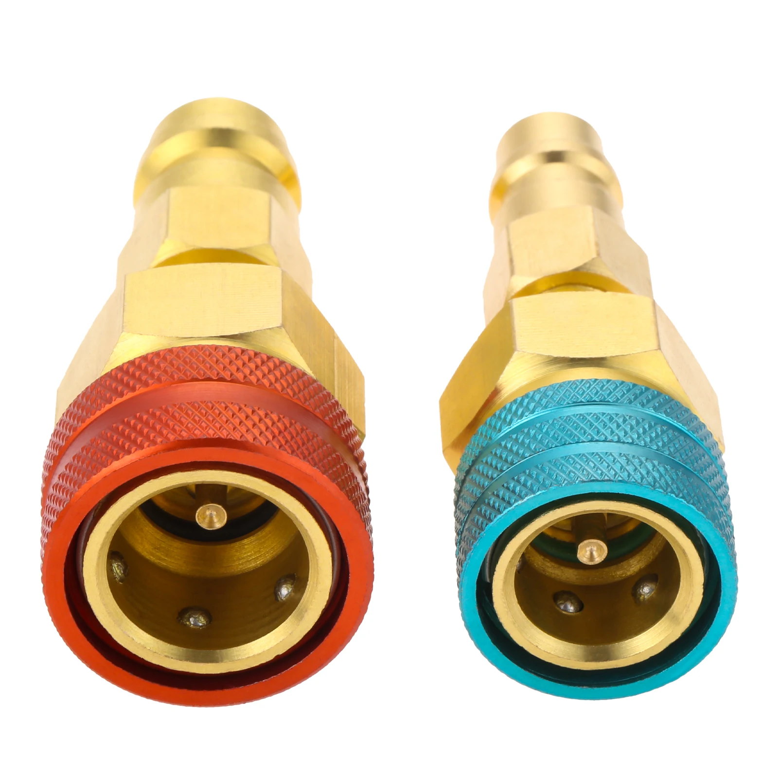 2Pcs R1234YF High/Low Side Quick Couplers Adapter ... – Grandado