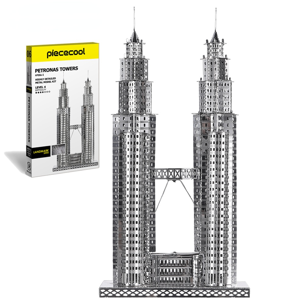 3D Models Famous Buildings PETRONAS TOWERS Adults ... – Grandado