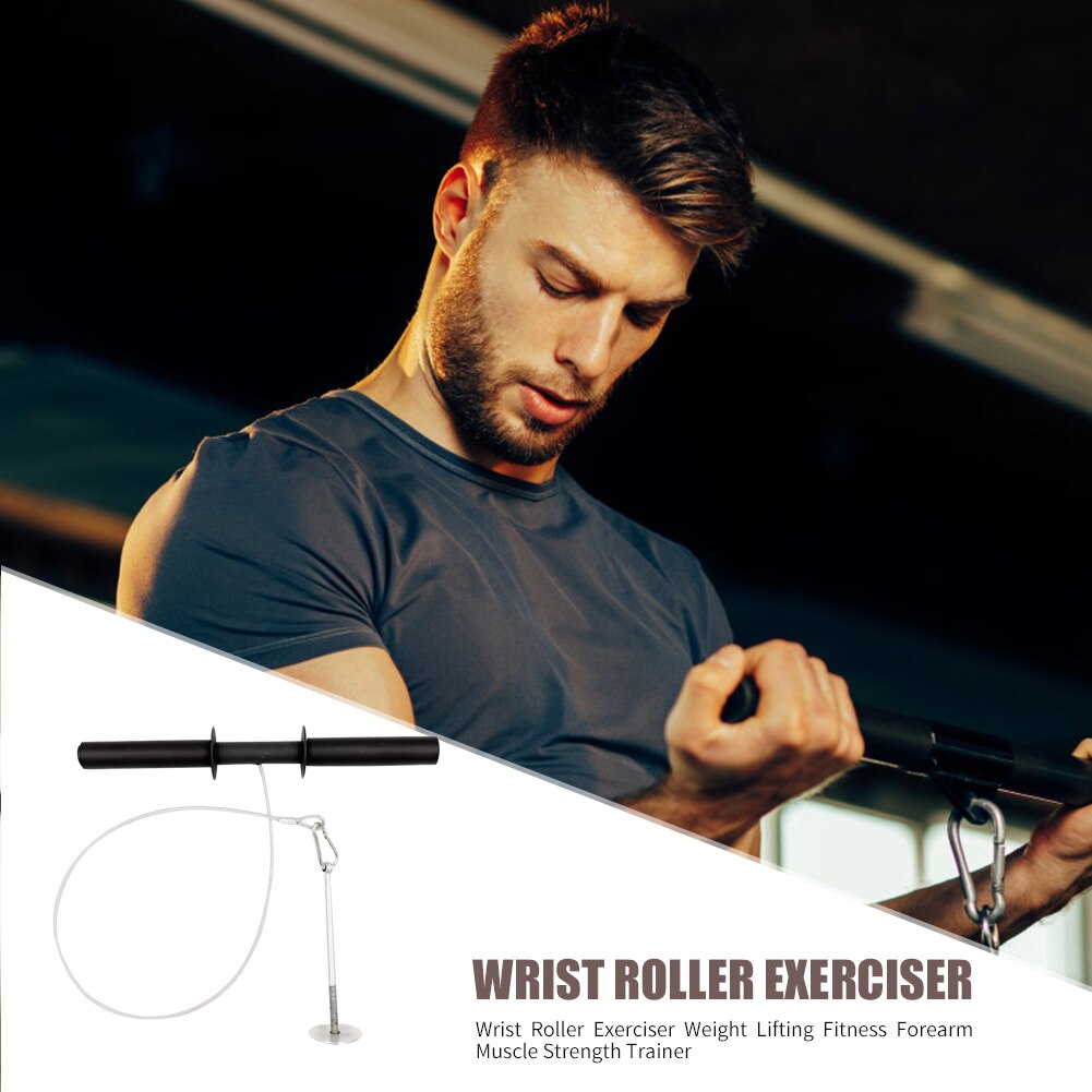 Wrist Roller Exercise Weight Lifting Forearm Stren... – Grandado