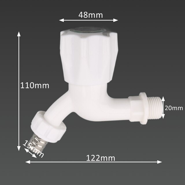 1pc 1/2" Male Thread PP Faucet Kitchen Plasti... – Grandado