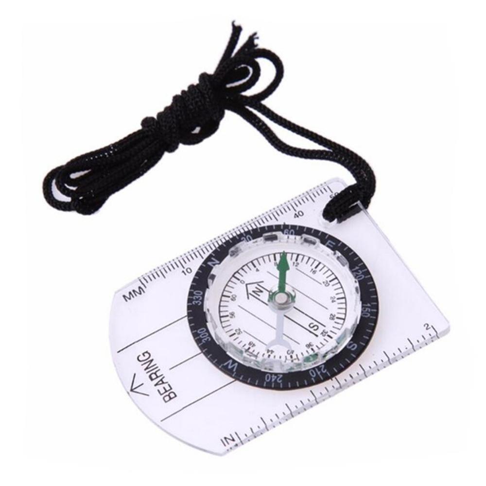 Mini Compass Map Scale Ruler Multifunctional Campi... – Grandado