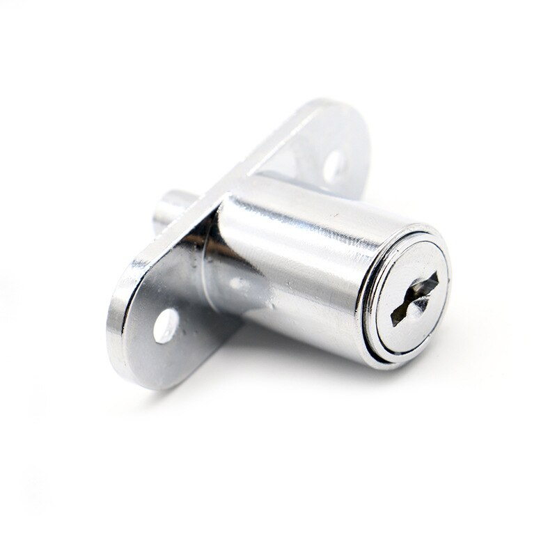 Chrome Finish Zinc Alloy Push Plunger Lock For Dra... – Vicedeal