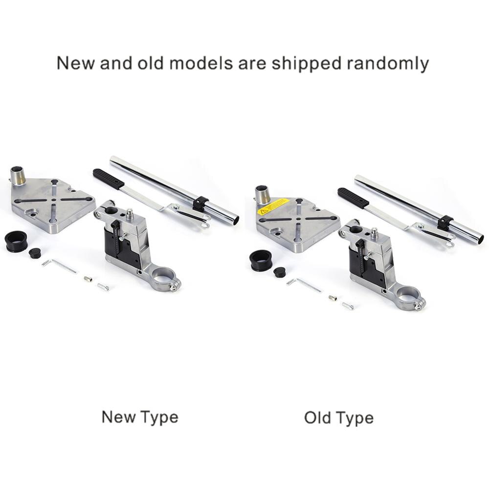 Adjustable Plastic Fixed Sleeves Universal Clamp Drill Press Stand Work ...