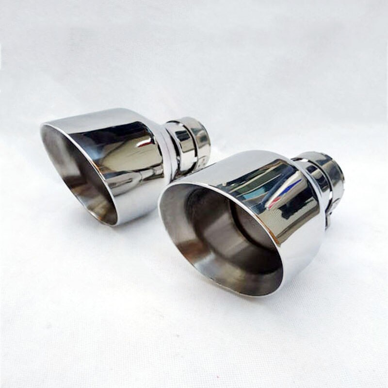 2Pcs Car Accessories Stainless Car Refit Exhaust T... – Vicedeal