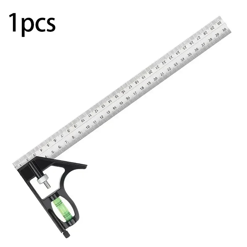 300mm Stainless Steel Angle Combination Square Rul... – Grandado