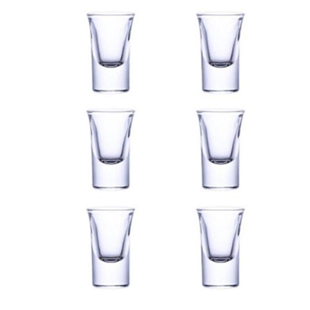 6pcs Drinks Alcohol Water Glass Portable Glass Cup... – Vicedeal