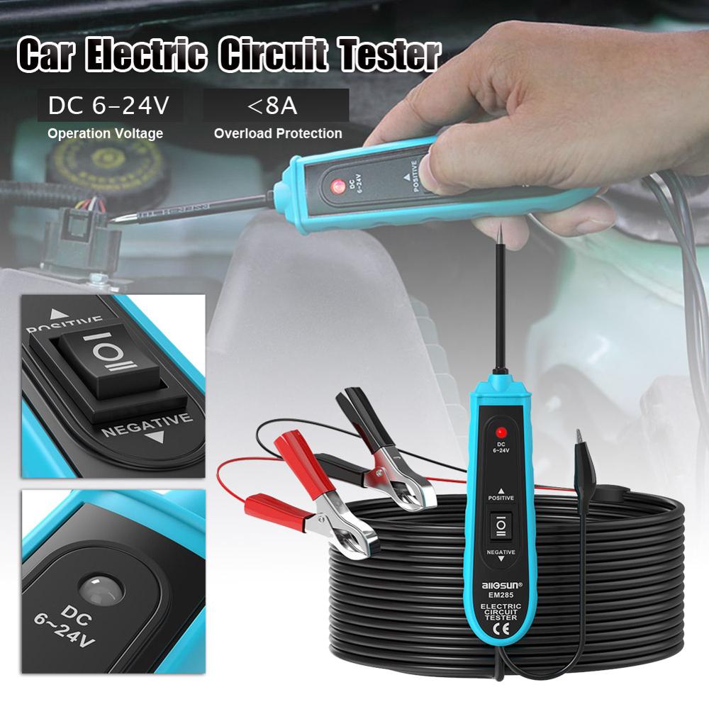 12V 24V Batterie Power Sonde Auto Circuit-Tester E... – Grandado