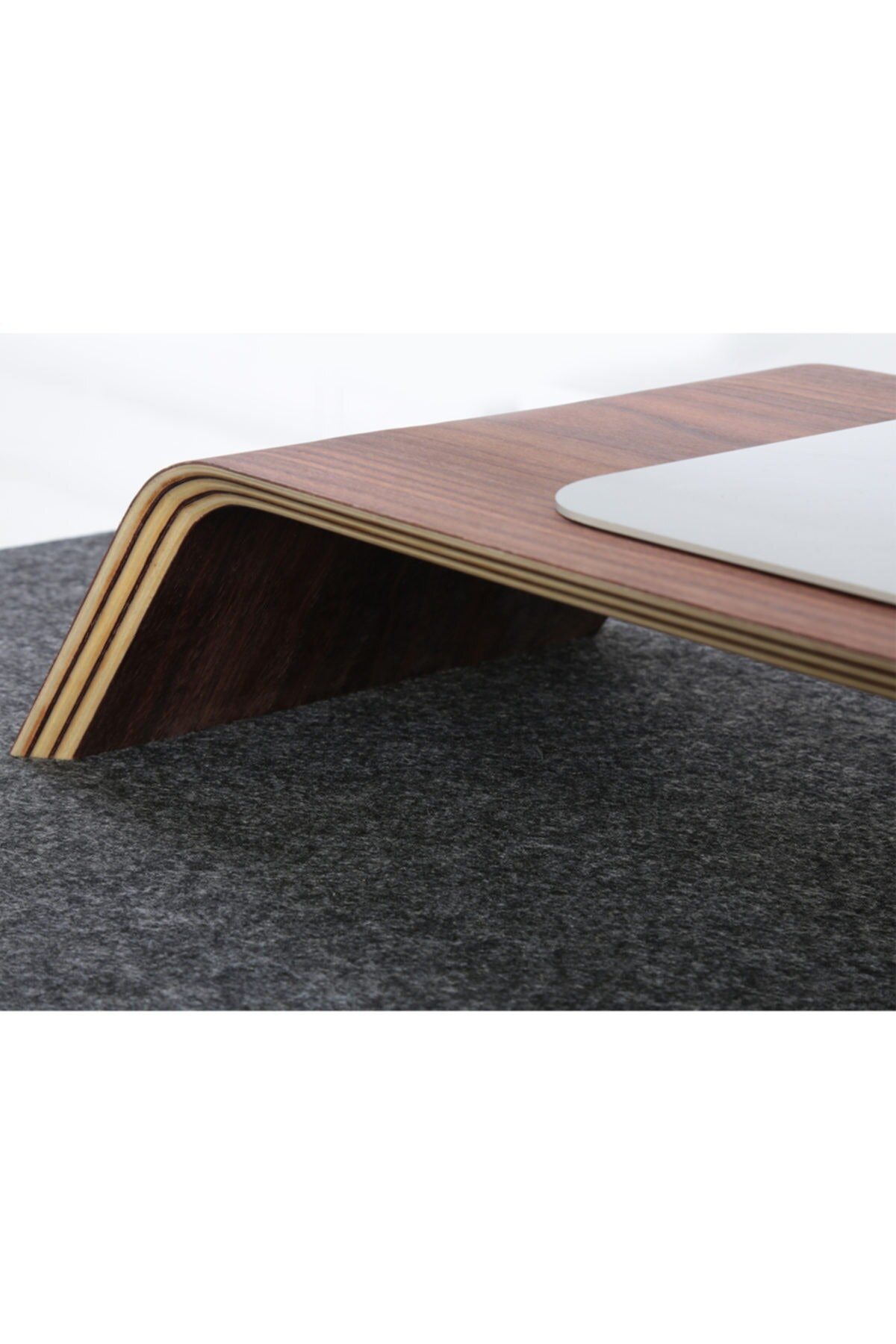 Monitor Stand Riser Computer Laptop Stand (walnut)... – Vicedeal