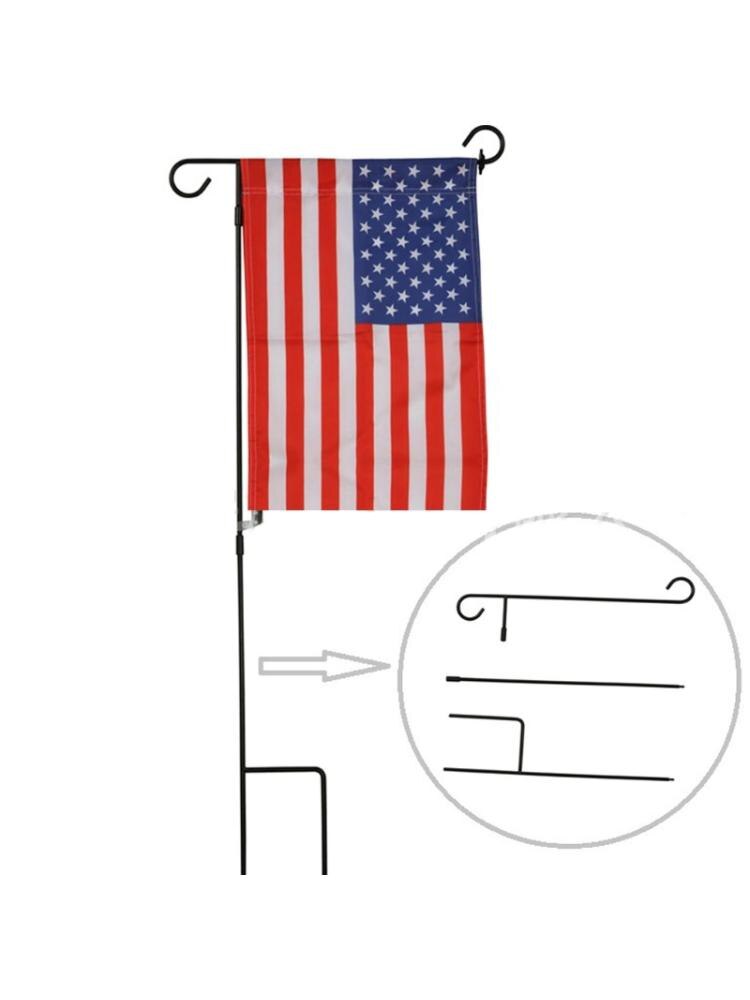 Garden Flag Stand Vertical Frame Durable Stainless... – Grandado