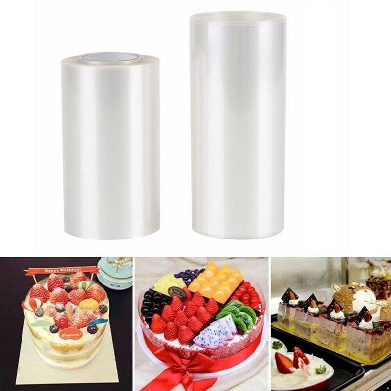 1 Roll Transparent Cake Collar Mousse Surround Edg... – Vicedeal