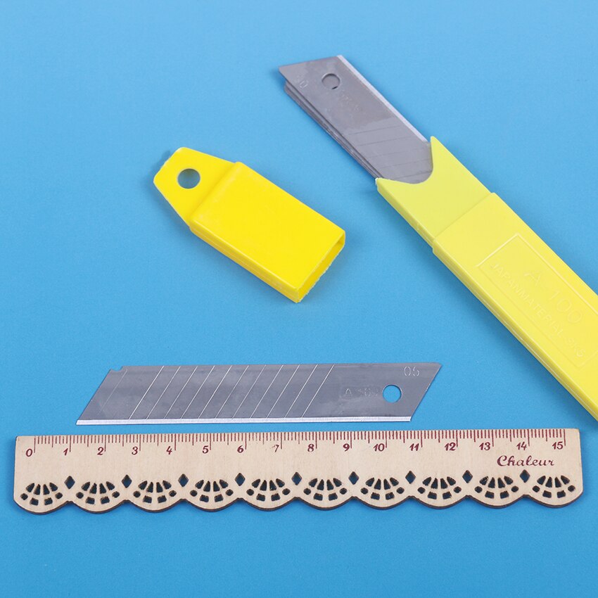 10PCS/set Office Stationery Art Blades Trimmer Sculpture Blade Utility ...