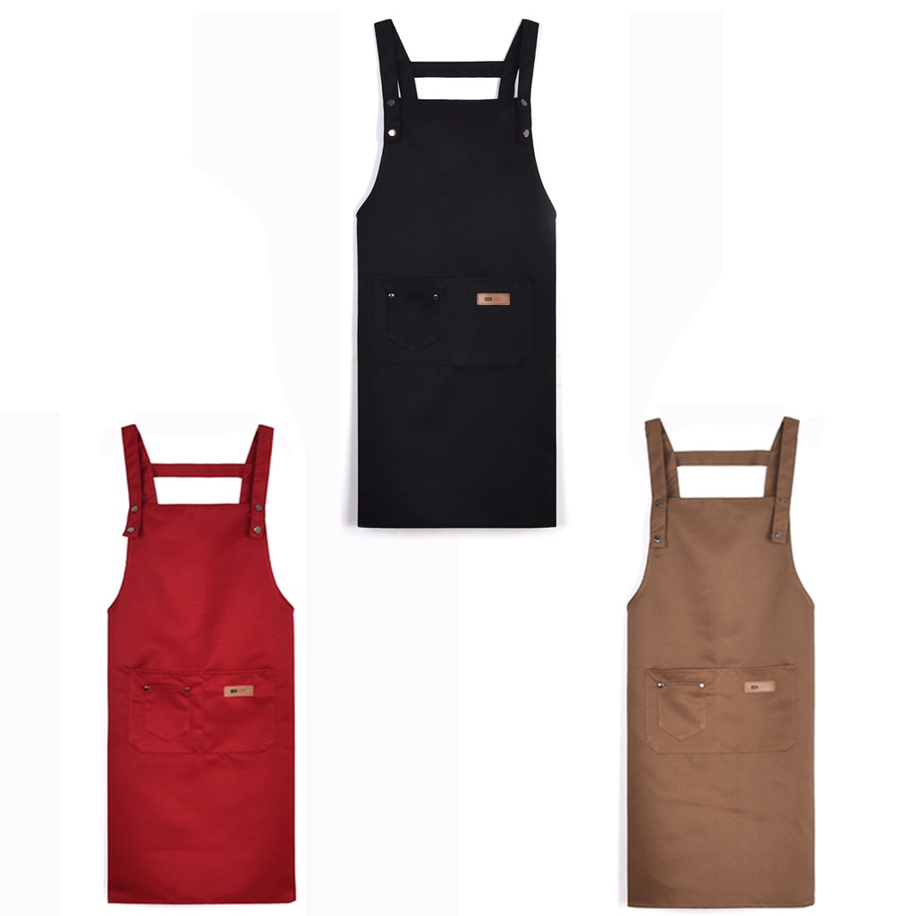 Waterdichte Canvas Katoen Keuken Schort Koffie Win... – Grandado