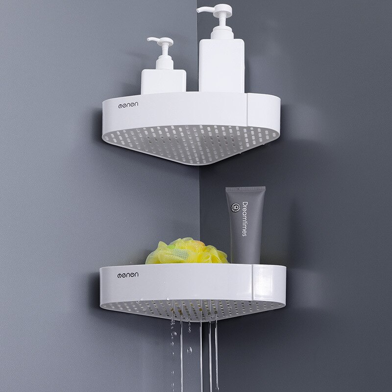Bathroom Wall Shelf Plastic Storage Shelf Batheroo... – Vicedeal