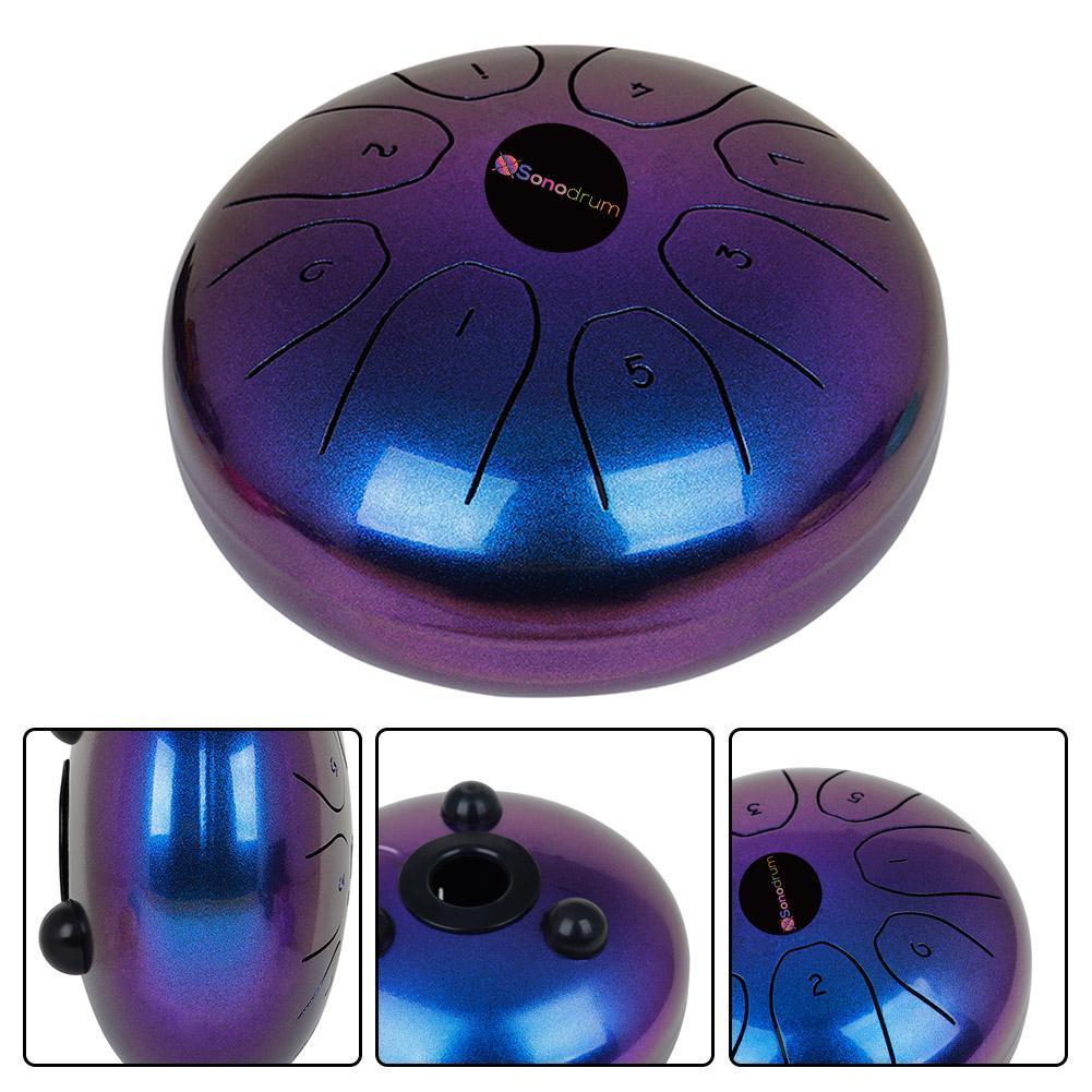 Hand Drumming Sanskrit Tone Empty Drum 6 inch 8 To... – Vicedeal