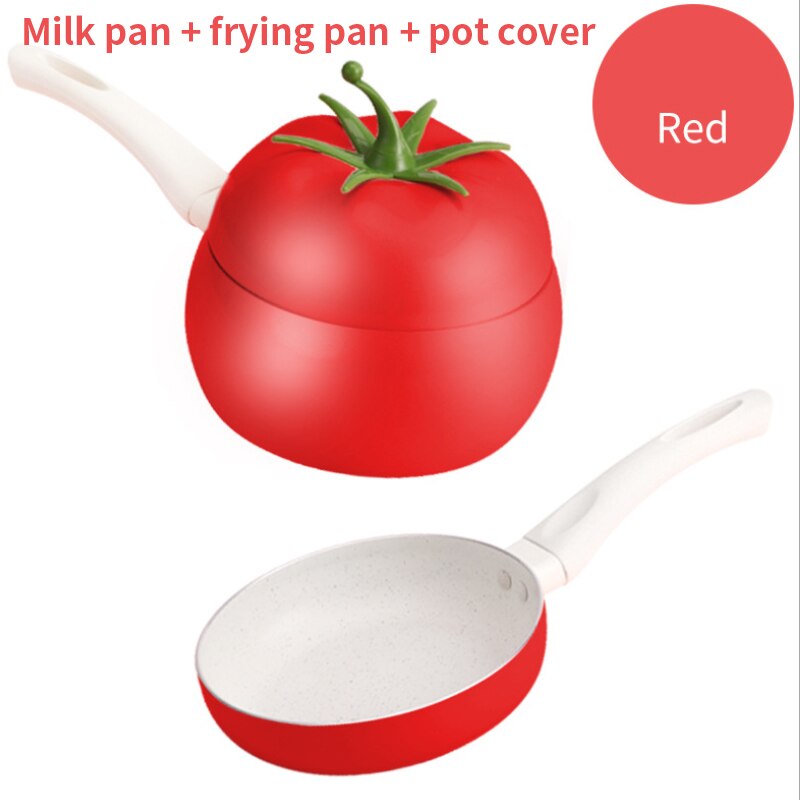 tomato milk pot Non-Stick Scratch-Resistant Forged... – Grandado