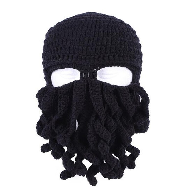 Inktvis Cap Handgemaakte Wollen Octopus Cap Faceki... – Vicedeal