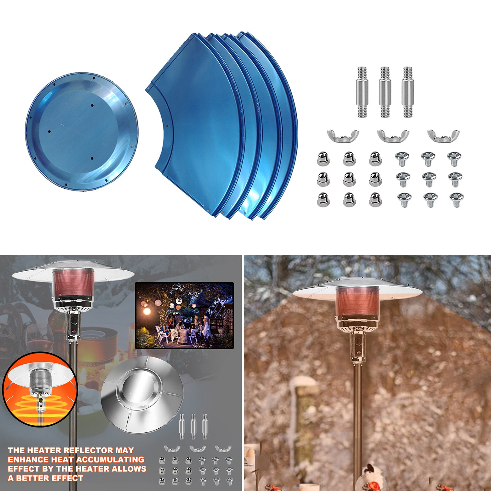 Propane Patio Heater Heat Heaters Head Replacement... – Grandado