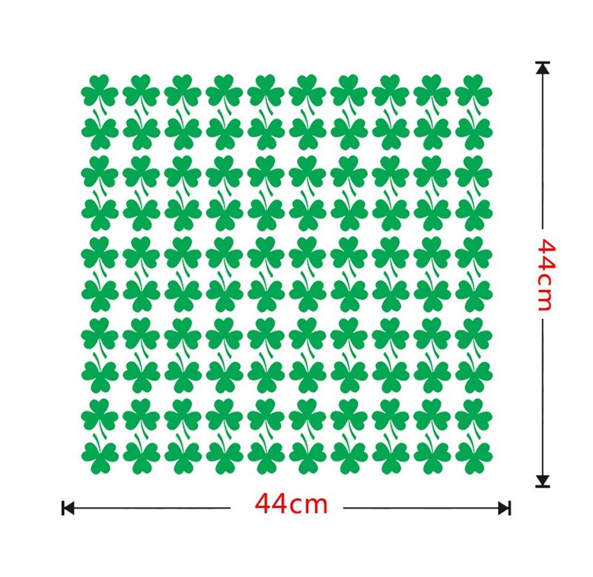 Happy St. Patrick's Day Clover wall stickers Irish... – Grandado