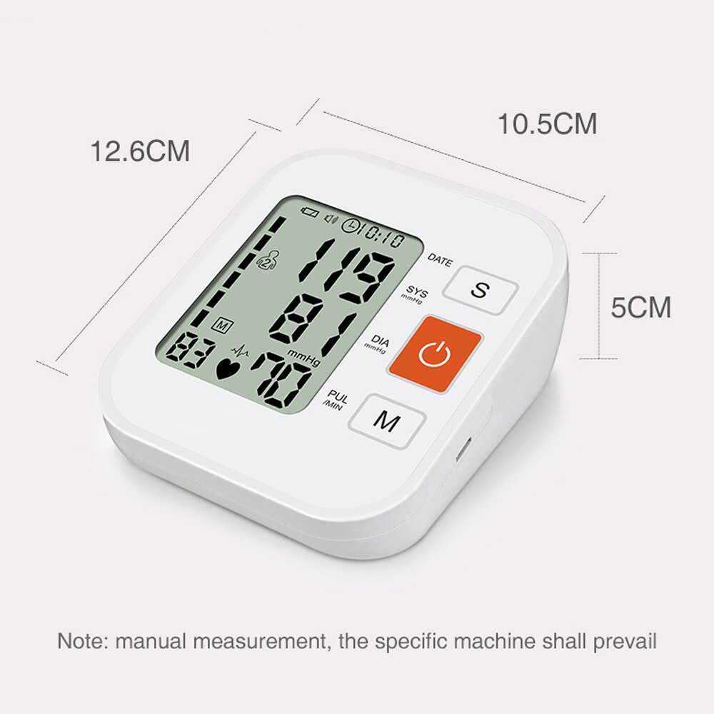 Automatic Digital Upper Arm Blood Pressure Monitor... – Vicedeal