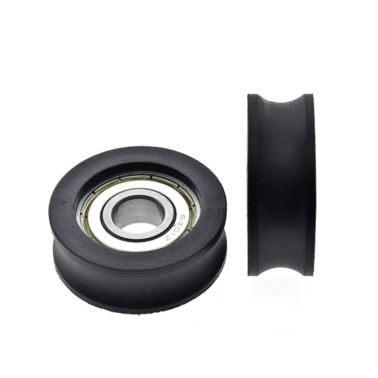 6201zz U grooved wheel for 16mm track guide wheel ... – Grandado