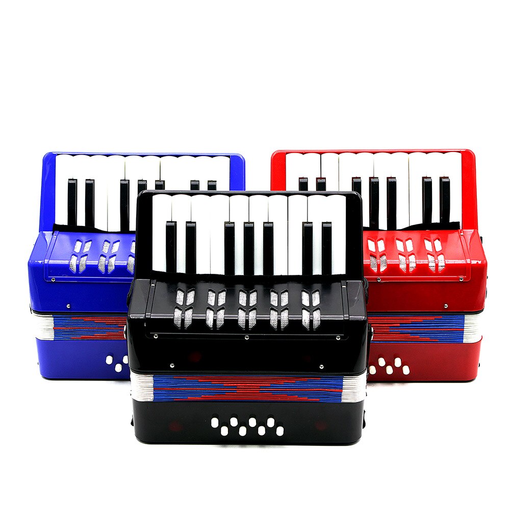 Kids Children 17-Key 8 Bass Mini Small Accordion E... – Grandado