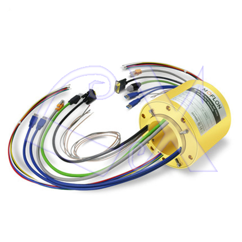 Slide ring rotating conductive collector brush thr... – Grandado