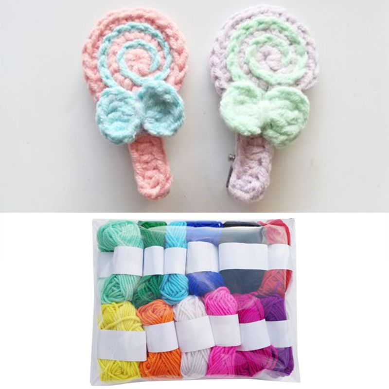 Thick Thread 12 Assorted Colors Childrens DIY Manu... – Vicedeal