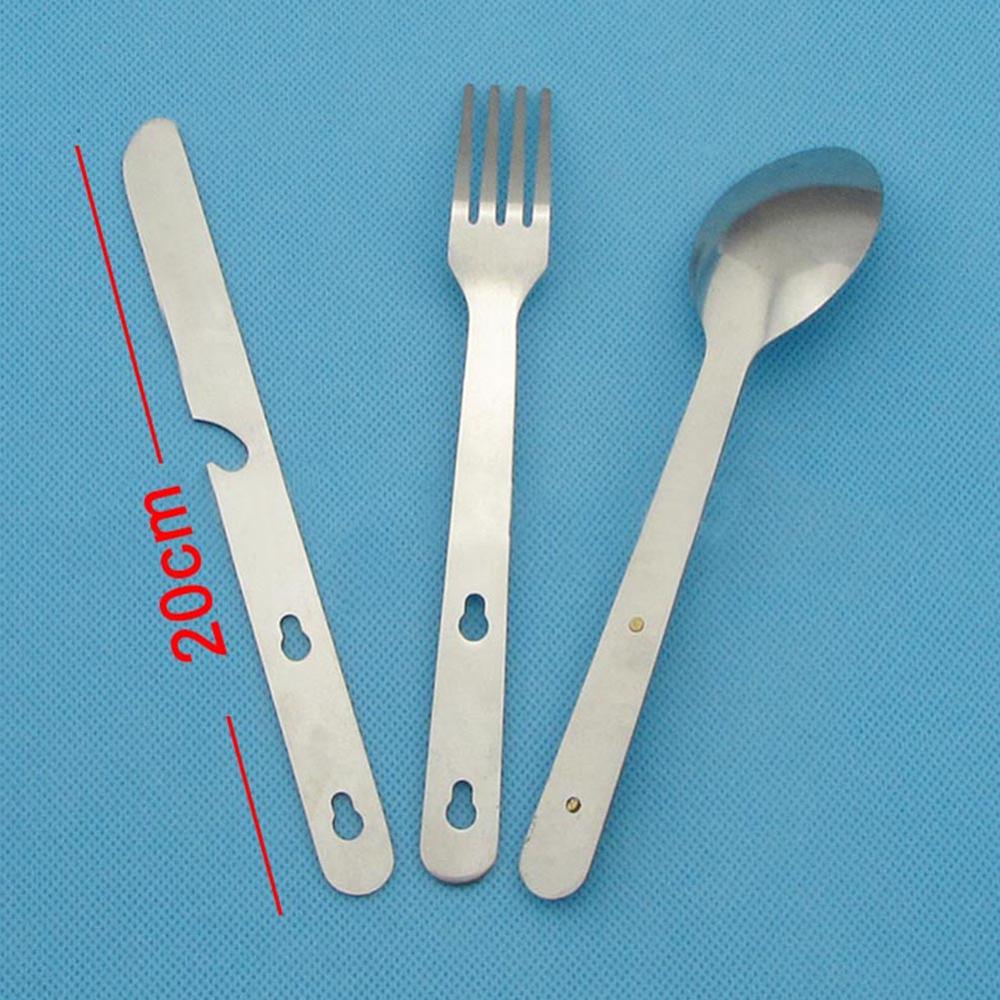 Army Fork Spoon Eating Utensil Repro Stainless Ste... – Vicedeal