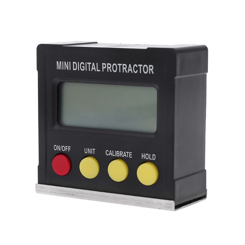 360 Degree Digital Protractor Inclinometer Electronic Level Box ...