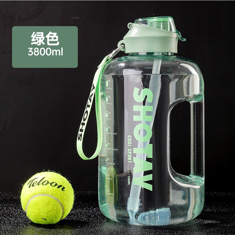 1 Gallon Sport Bottle Big Capacity Tritan Water Bo... – Grandado