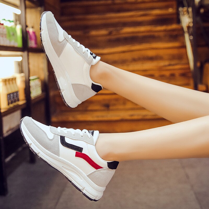 Women Chunky Sneakers Casual Dad Shoes Female Lace... – Grandado