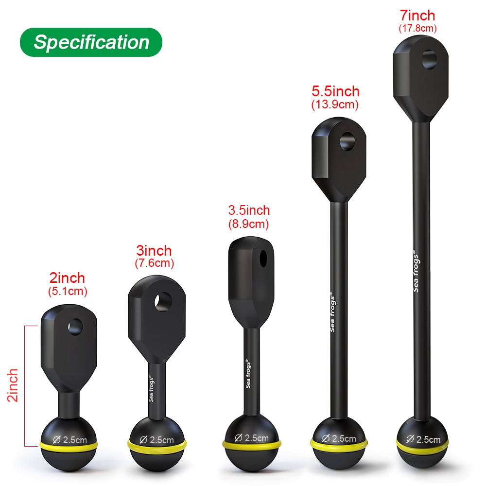 Essential Diving Equipment Ball Arm Underwater Pho... – Grandado