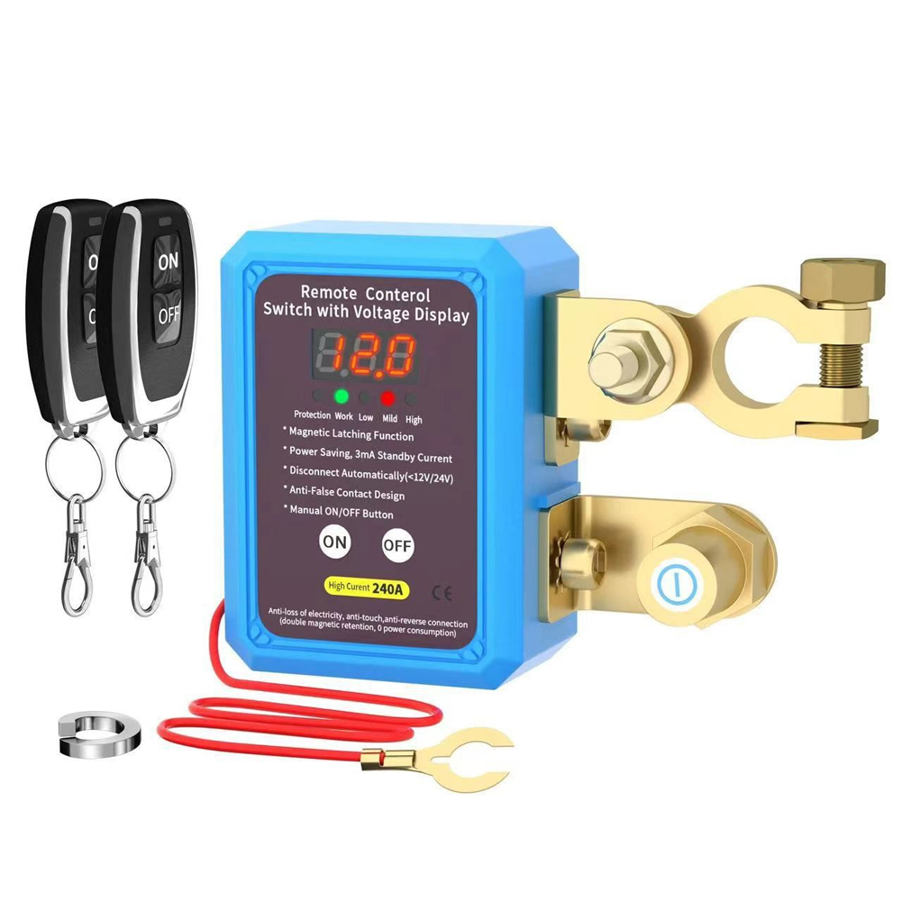 12V 240A Remote Battery Disconnect Switch Battery ... – Vicedeal