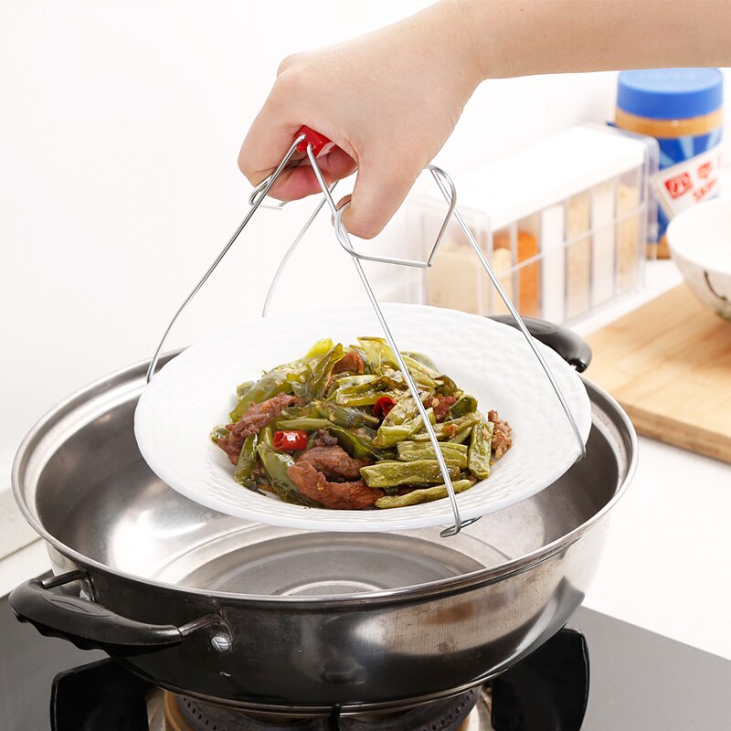 Bowl Holder Dish Clamp Pot Pan Gripper Clip Plasti... – Grandado