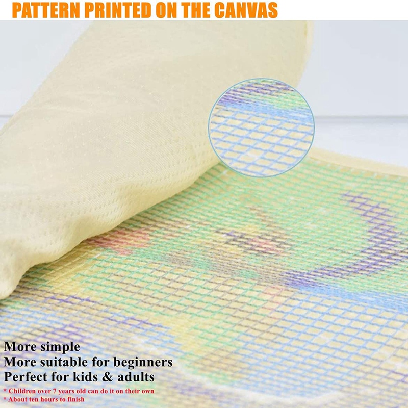 DIY Latch Hook Rug Kits For Kids Adults, Crochet K... – Grandado