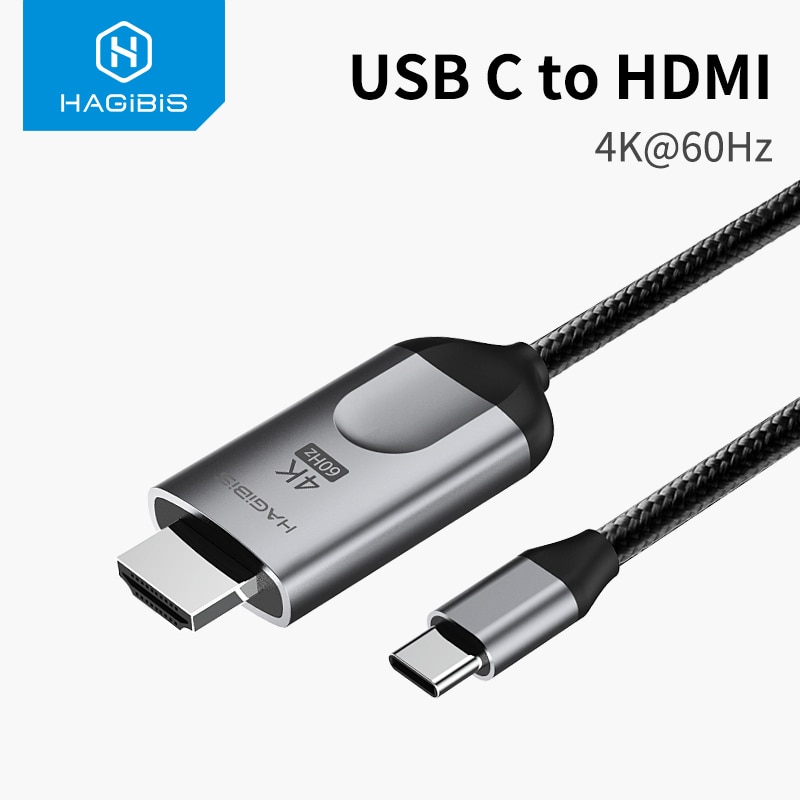 Hagibis USB C to HDMI Cable Type-C to HDMI Thunder... – Vicedeal