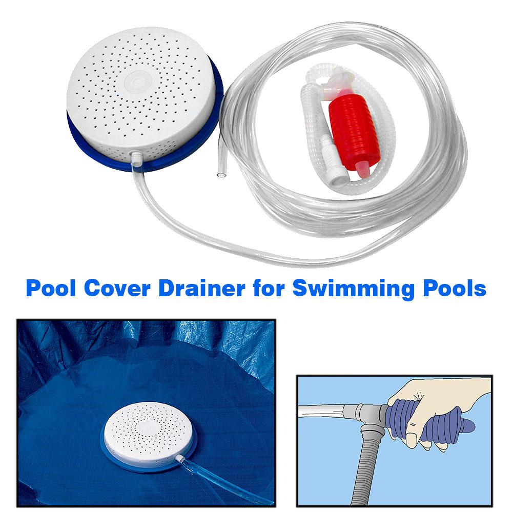 Swimming Pool Cover Automatic Drain Syphon Quickly... – Grandado