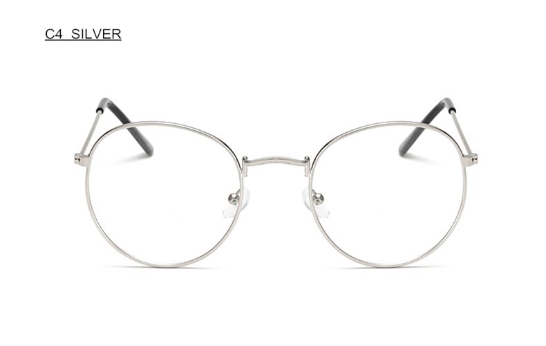SUMONDY Metal Glasses Frame Women Men Retro Round ... – Vicedeal