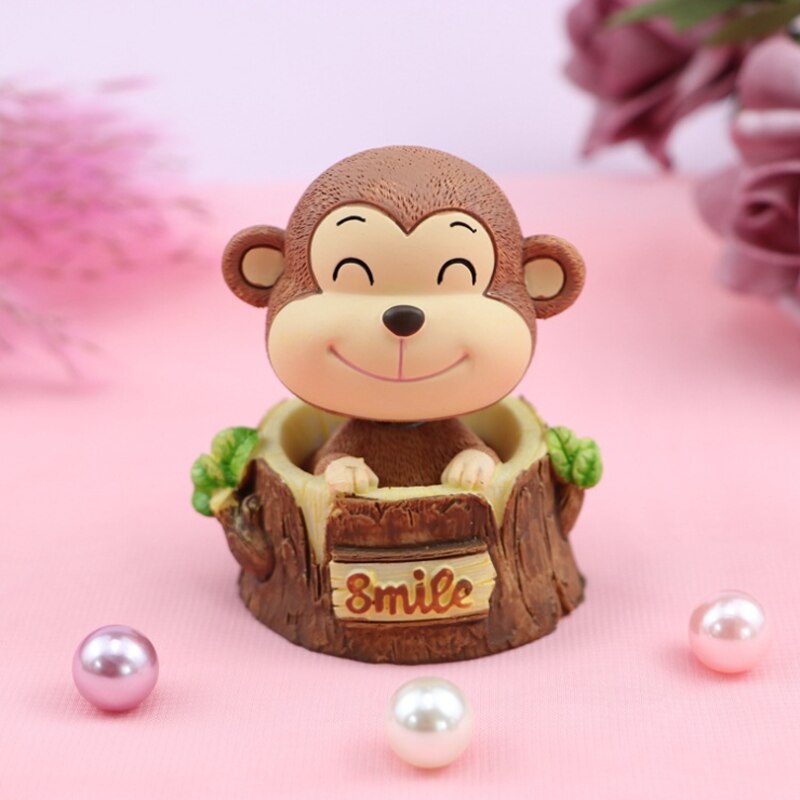 Animal Shake Head Decoration Monkey Tiger Panda Sl... – Grandado