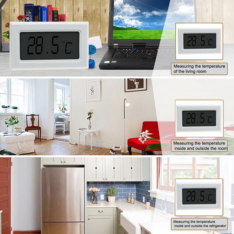 Digital LCD Thermometer Mini Temperature Gauge Aqu... – Vicedeal