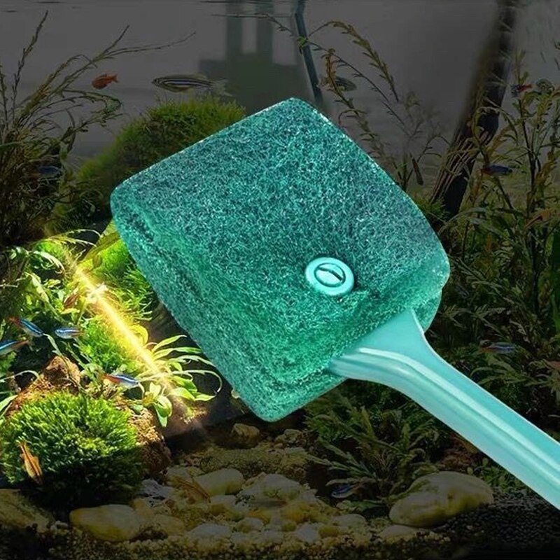 Aquarium Cleaning Brush Tool Remove Algae Glass Fi... – Vicedeal