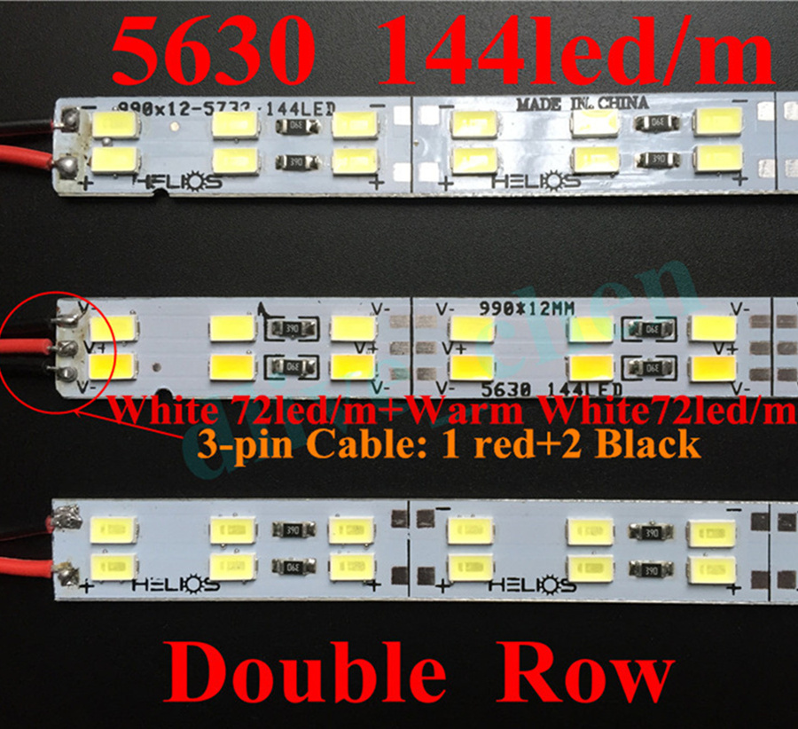 0,5 m doble fila 5630 (5730) Barra de luz Led barr... – Vicedeal
