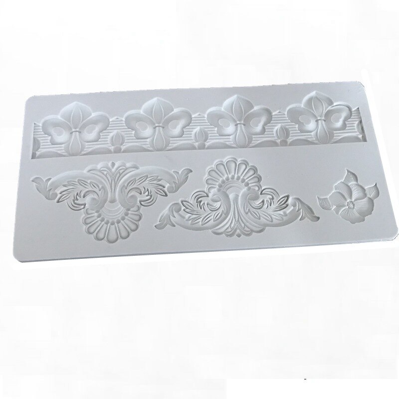 Lace Trim Totem Silicone Mold European Texture Pla... – Vicedeal