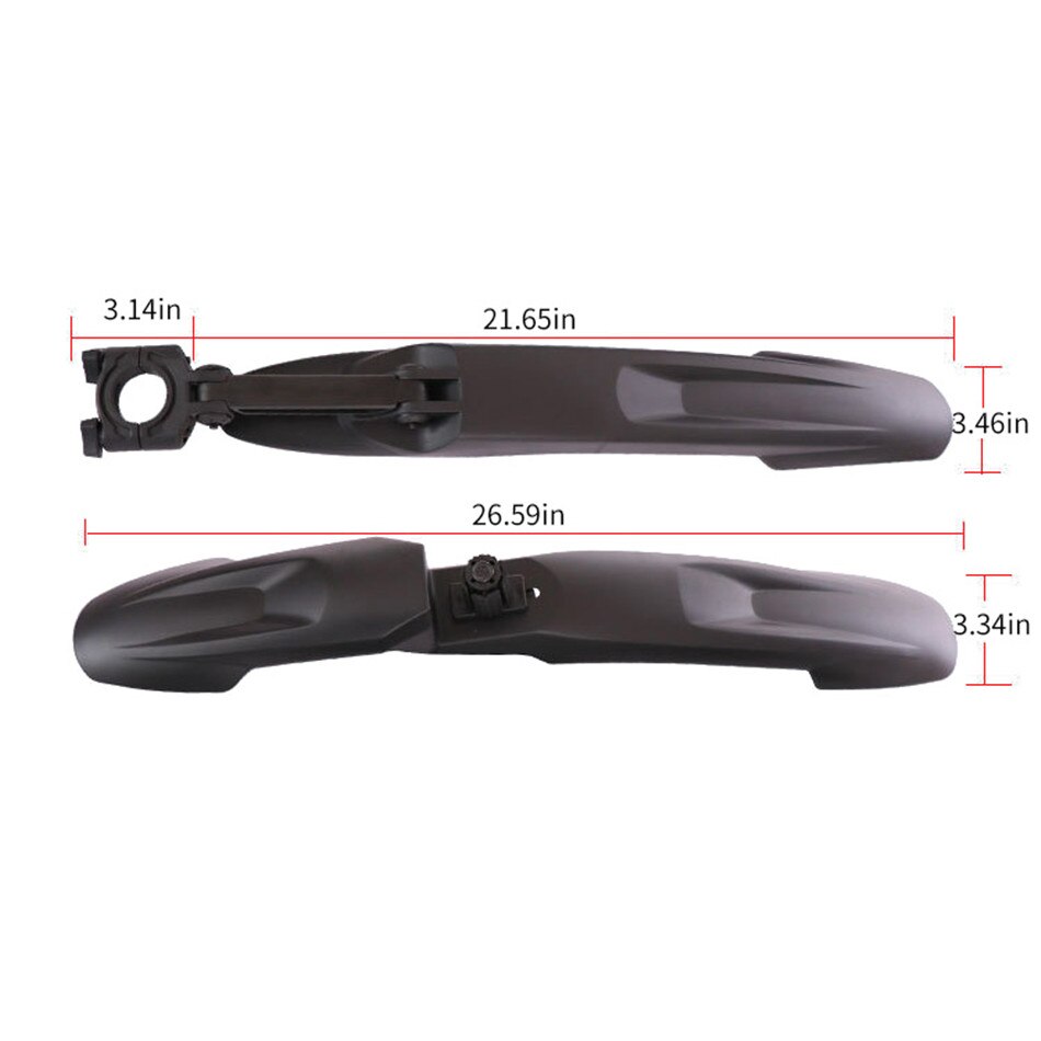Bicycle Mudguard Splash Guard Bike MTB Set Front R... – Grandado
