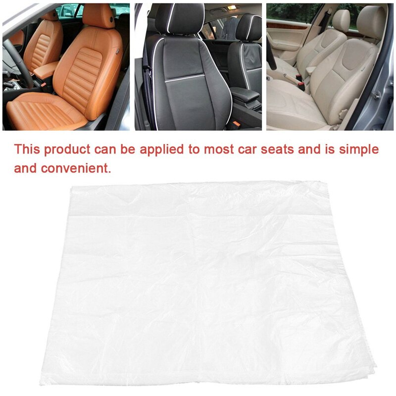 50Pcs/set Car Seat Cover Automotive Disposable Pla... – Grandado