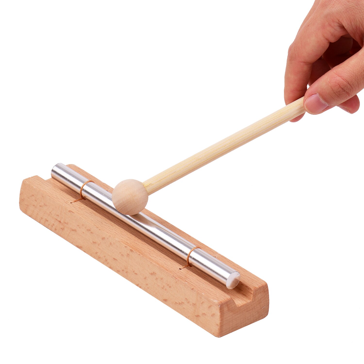 7-Tone Houten Klokkenspel Met Mallet Percussie Ins... – Vicedeal