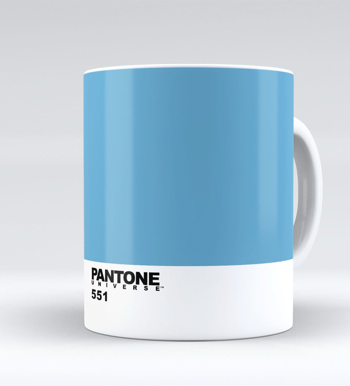 Pantone 551 Weiß Becher Tasse – Grandado